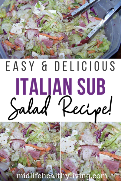 Italian Sub Salad Recipe