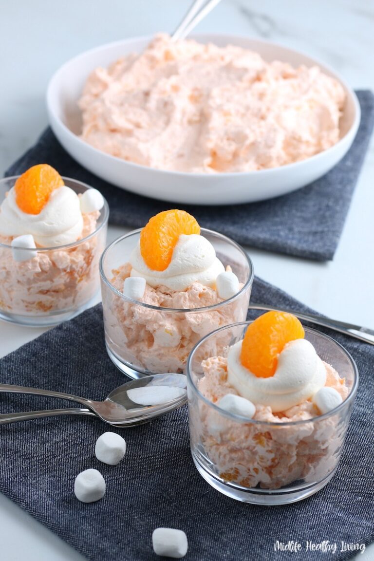 Orange Fluff with Greek Yogurt