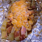 Campfire Potatoes That Are Super Easy and Cheesy (Plus Bacon!)