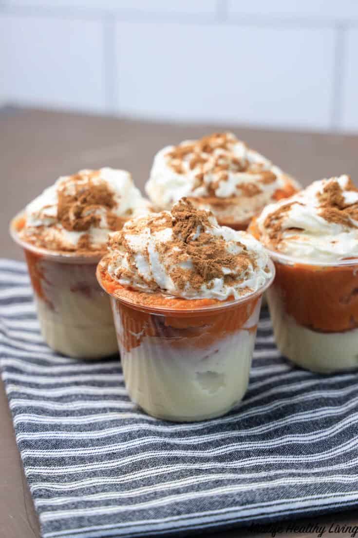 Pumpkin Pie in a Cup