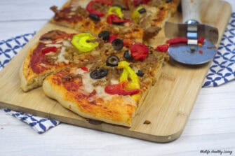 Ground Turkey Pizza
