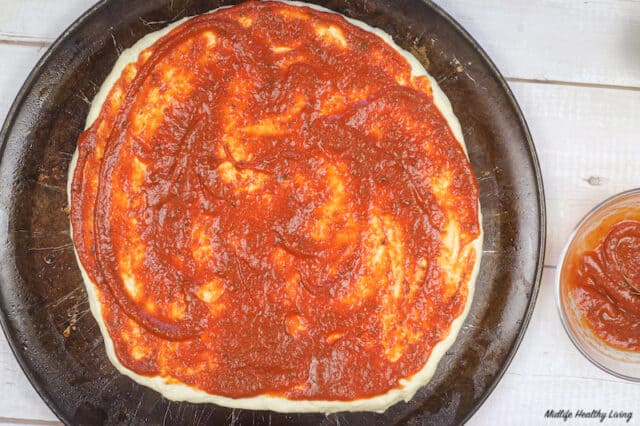 Ground Turkey Pizza