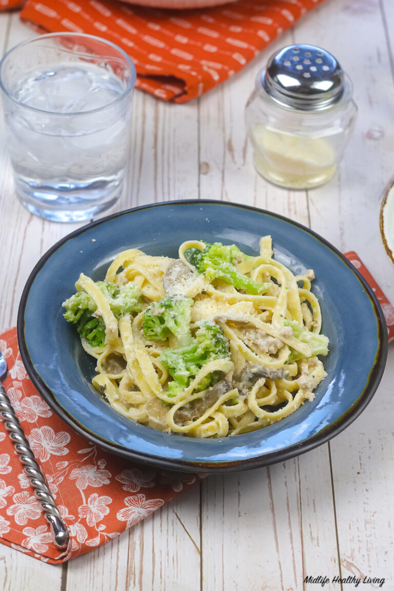 Ground Turkey Alfredo