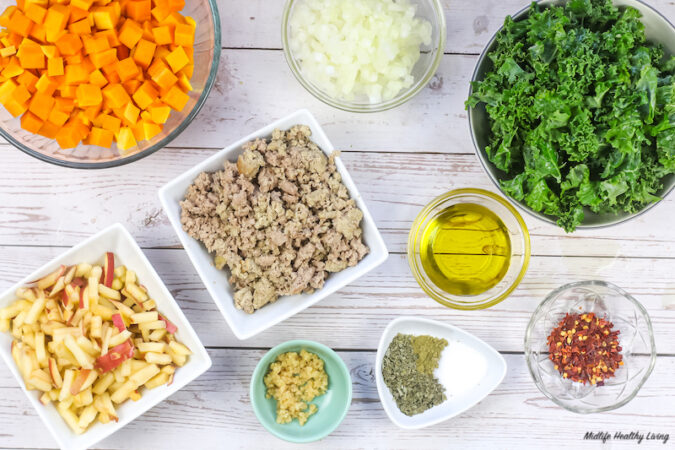 Ground Turkey Hash