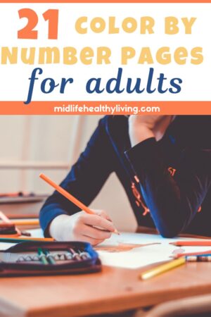 Color by Number Printable for Adults
