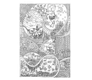 Aesthetic Coloring Pages