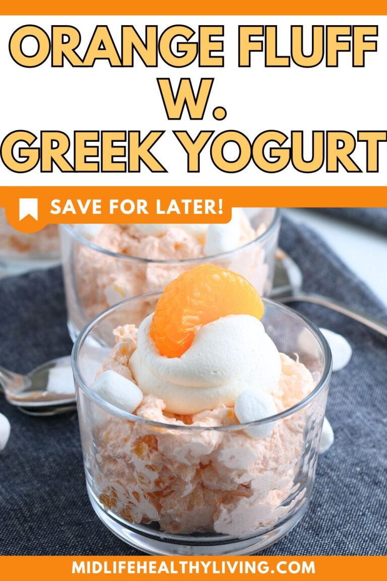 Orange Fluff with Greek Yogurt