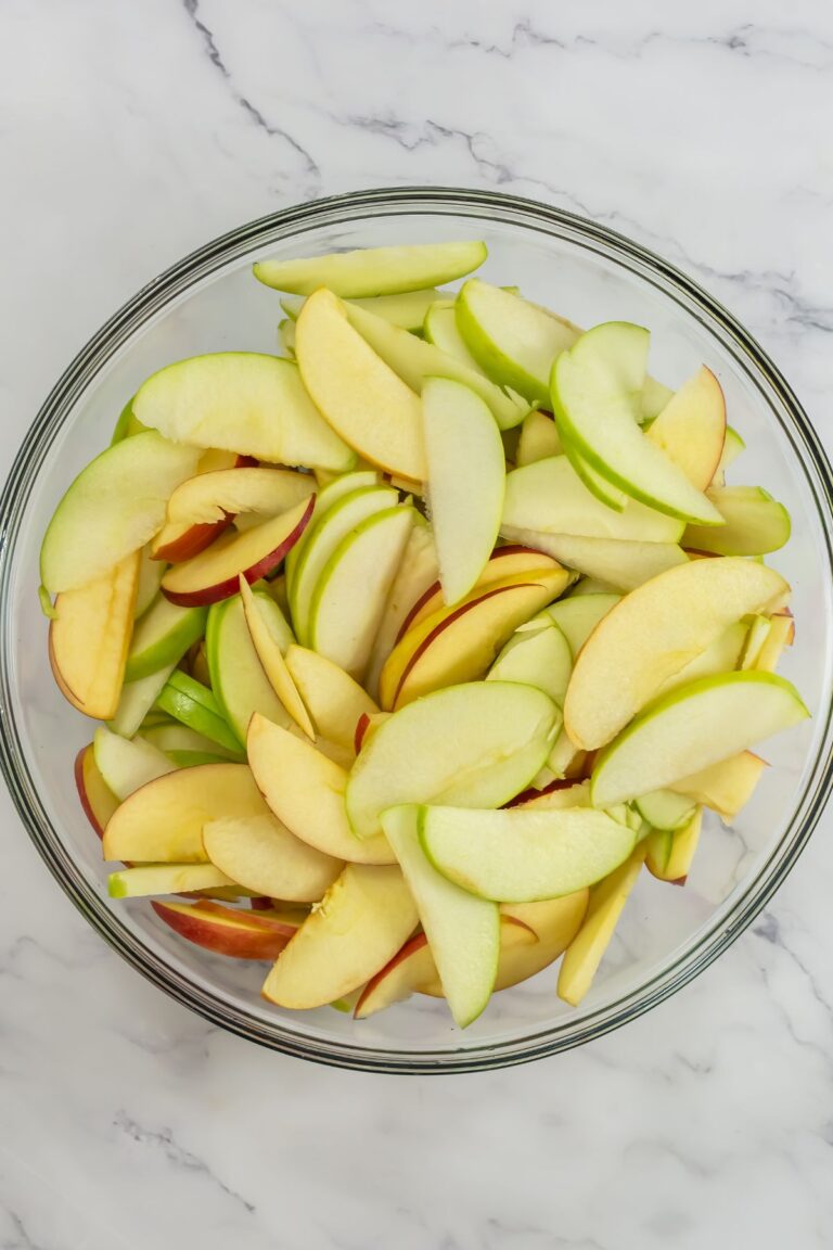 Caramel Apple Slices